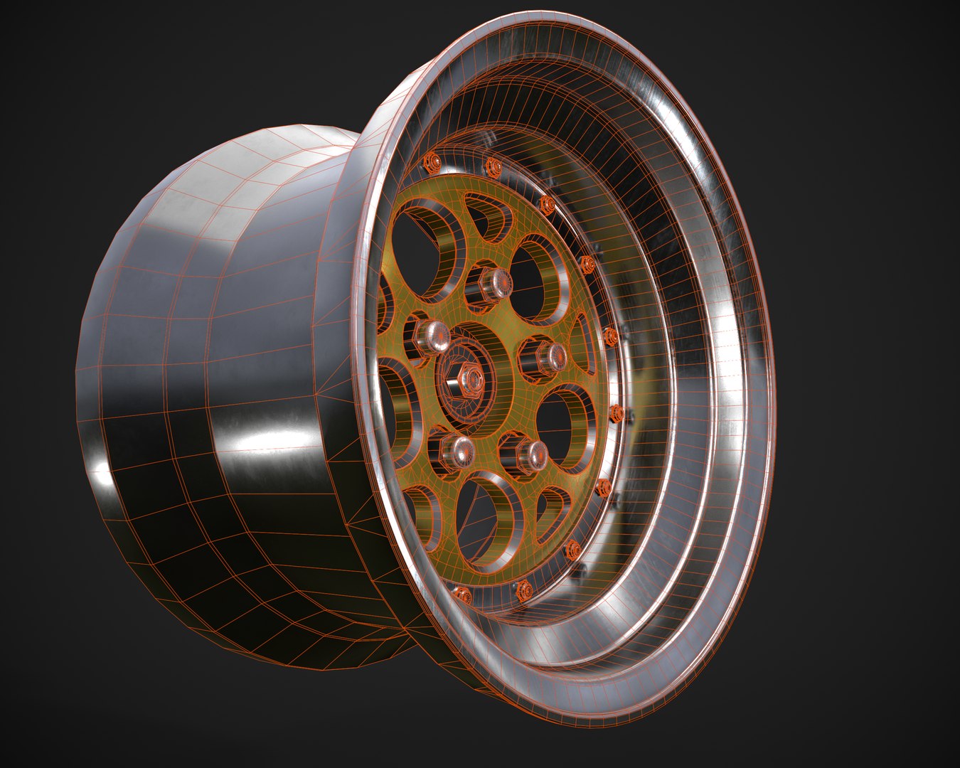 Magnum Rim Weld Racing 3D Model - TurboSquid 1535019