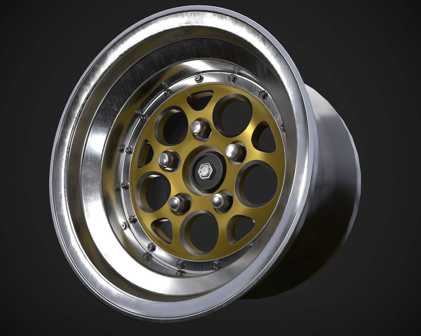 Magnum Rim Weld Racing 3D Model - TurboSquid 1535019
