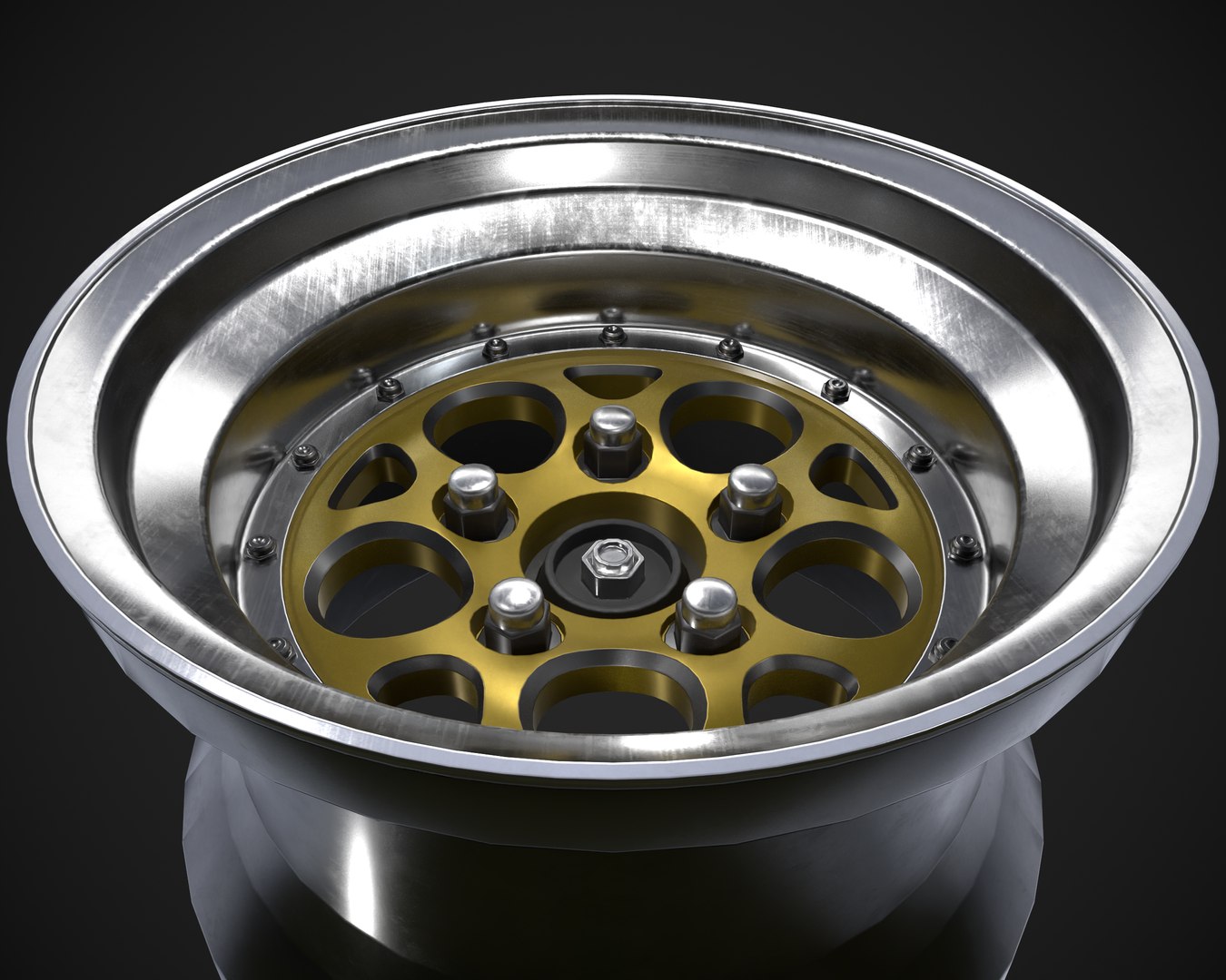Magnum Rim Weld Racing 3D Model - TurboSquid 1535019