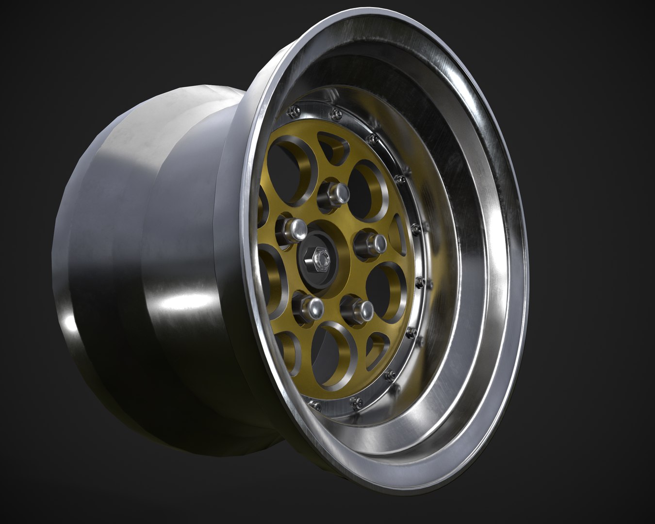 Magnum Rim Weld Racing 3D Model - TurboSquid 1535019