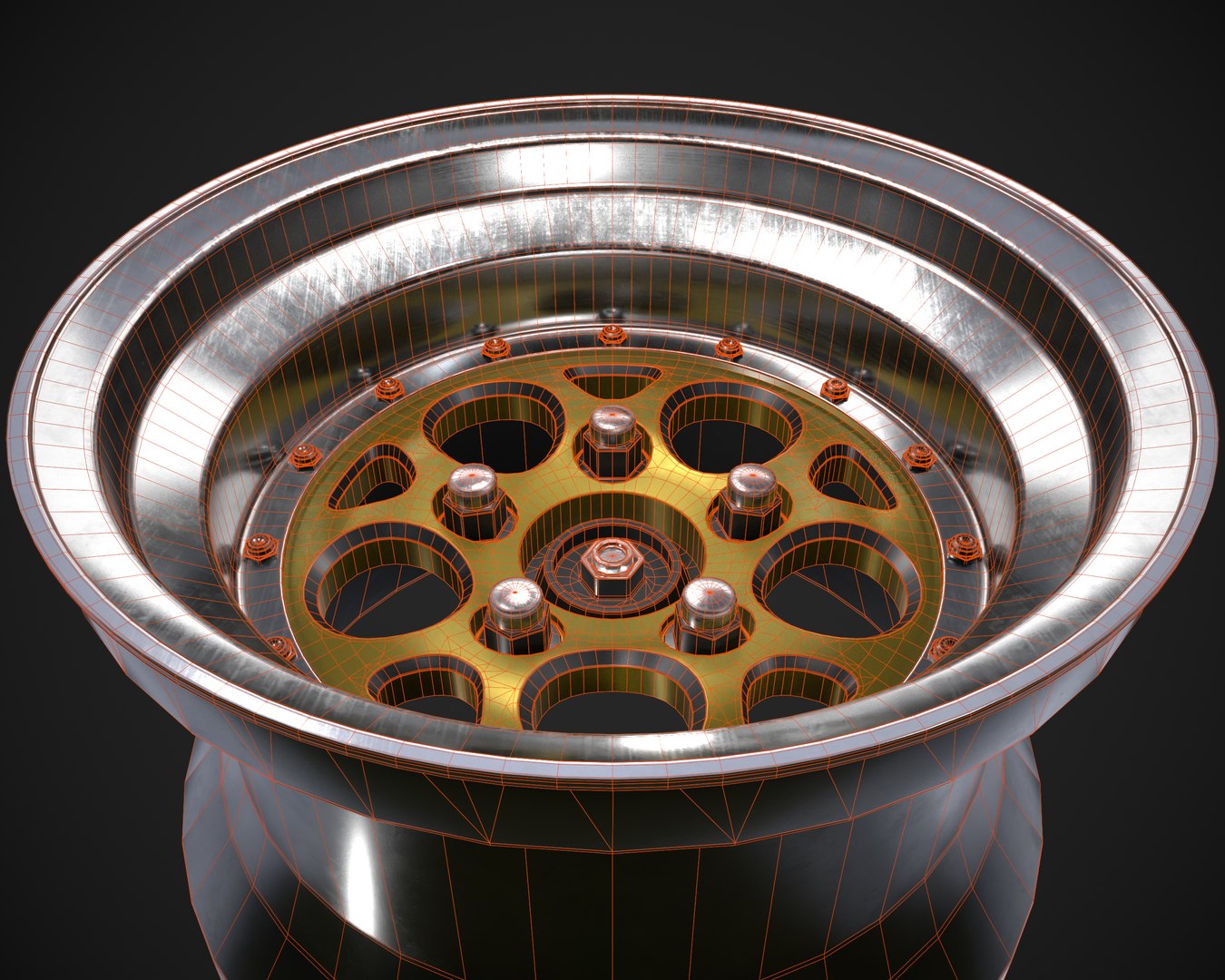 Magnum Rim Weld Racing 3D Model - TurboSquid 1535019