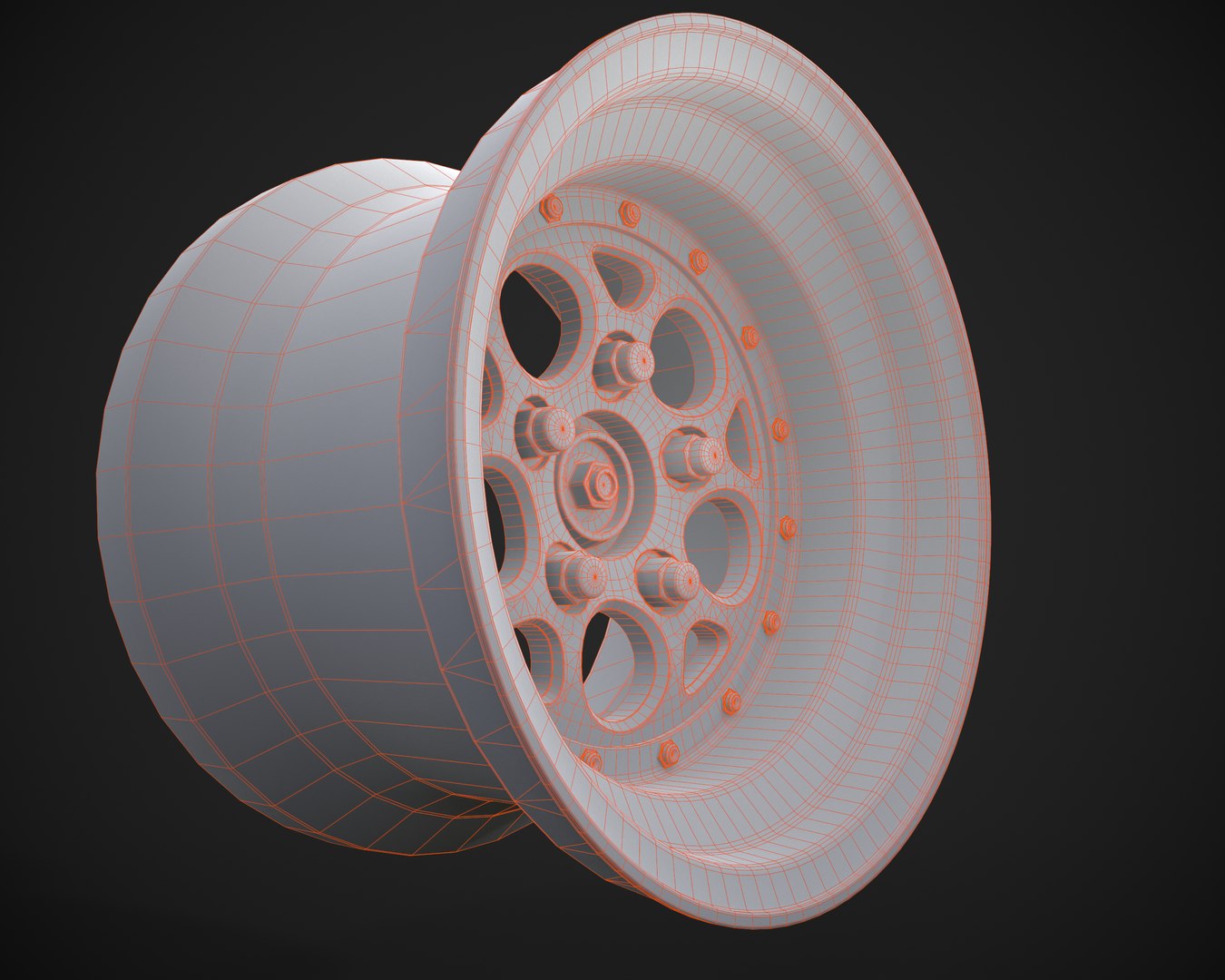 Magnum Rim Weld Racing 3D Model - TurboSquid 1535019