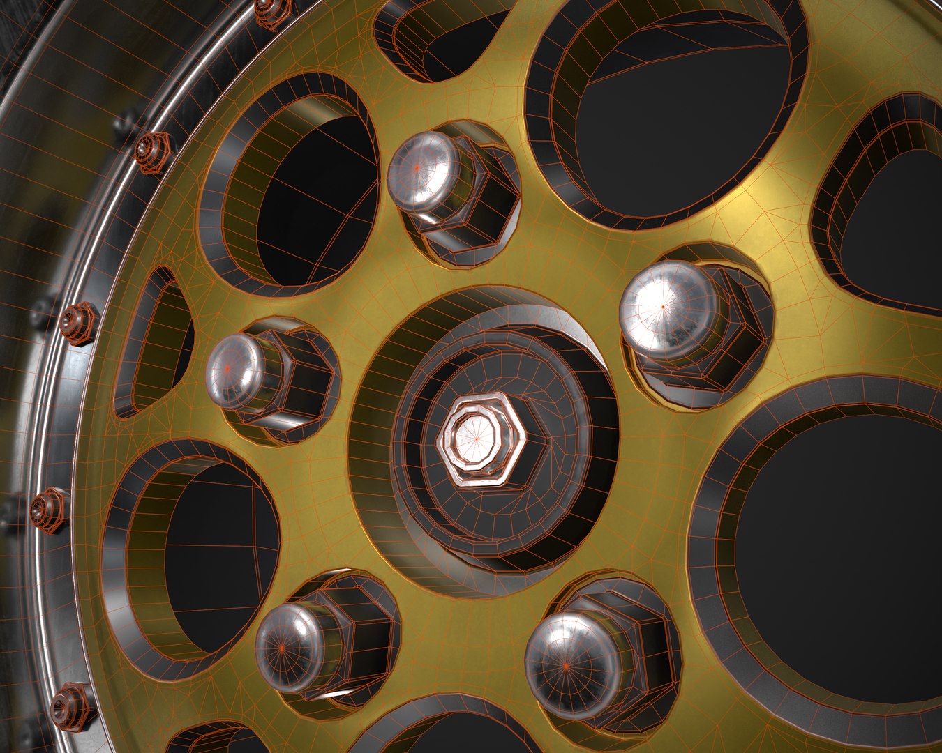 Magnum Rim Weld Racing 3D Model - TurboSquid 1535019