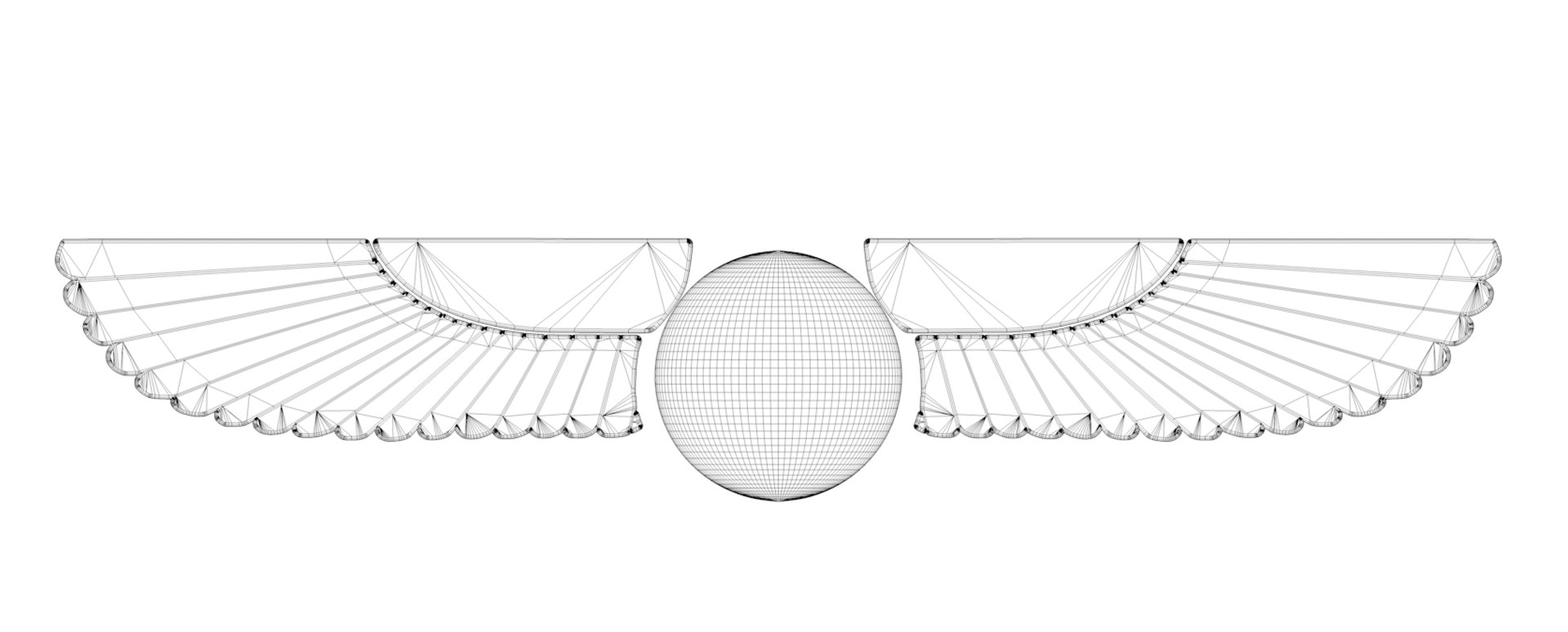 3D Fantasy Wings Model - TurboSquid 1402343