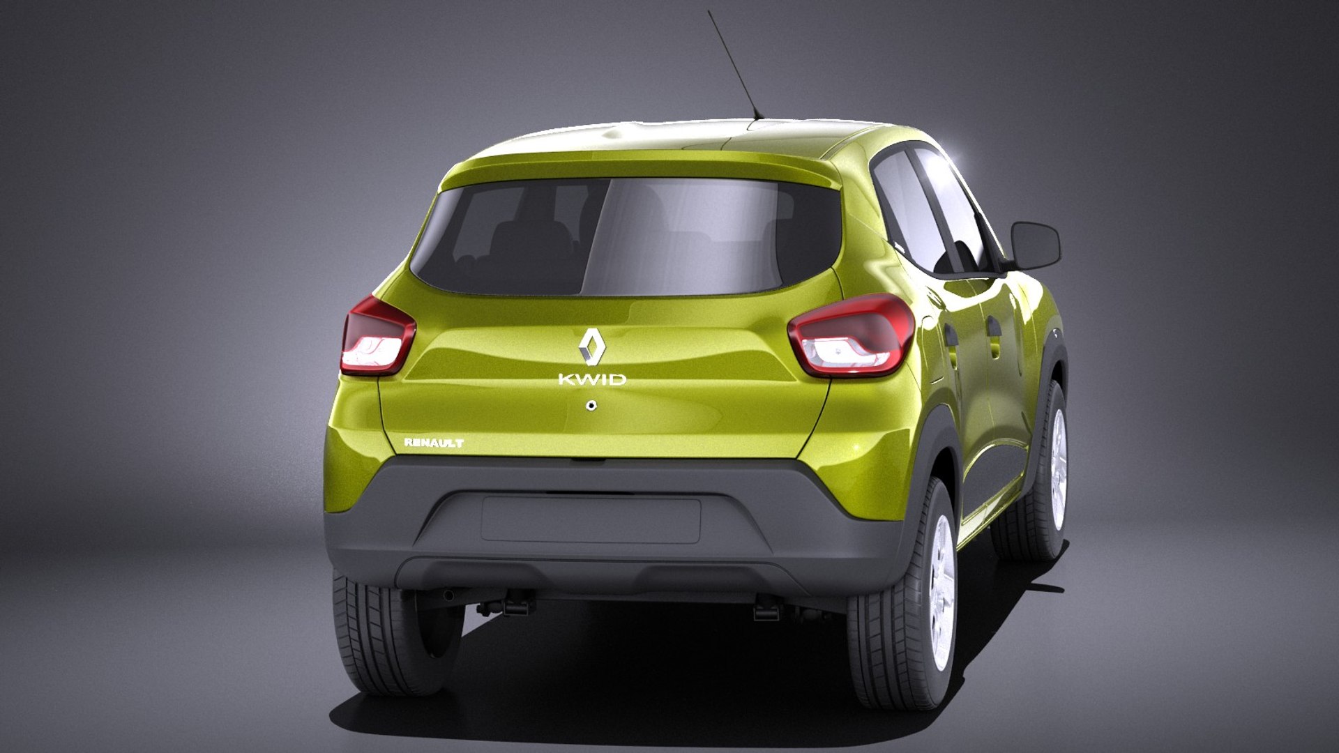 Renault 2018 Kwid 3D Model - TurboSquid 1228421