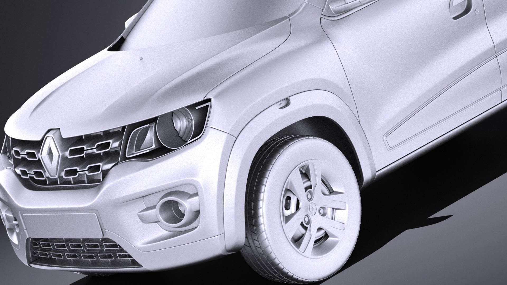 Renault 2018 Kwid 3D Model - TurboSquid 1228421