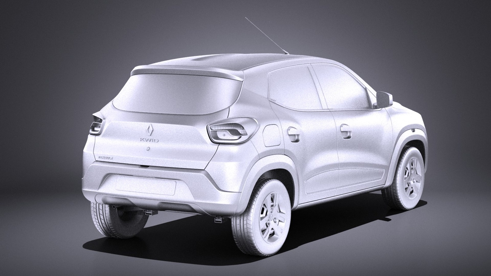 Renault 2018 Kwid 3D Model - TurboSquid 1228421