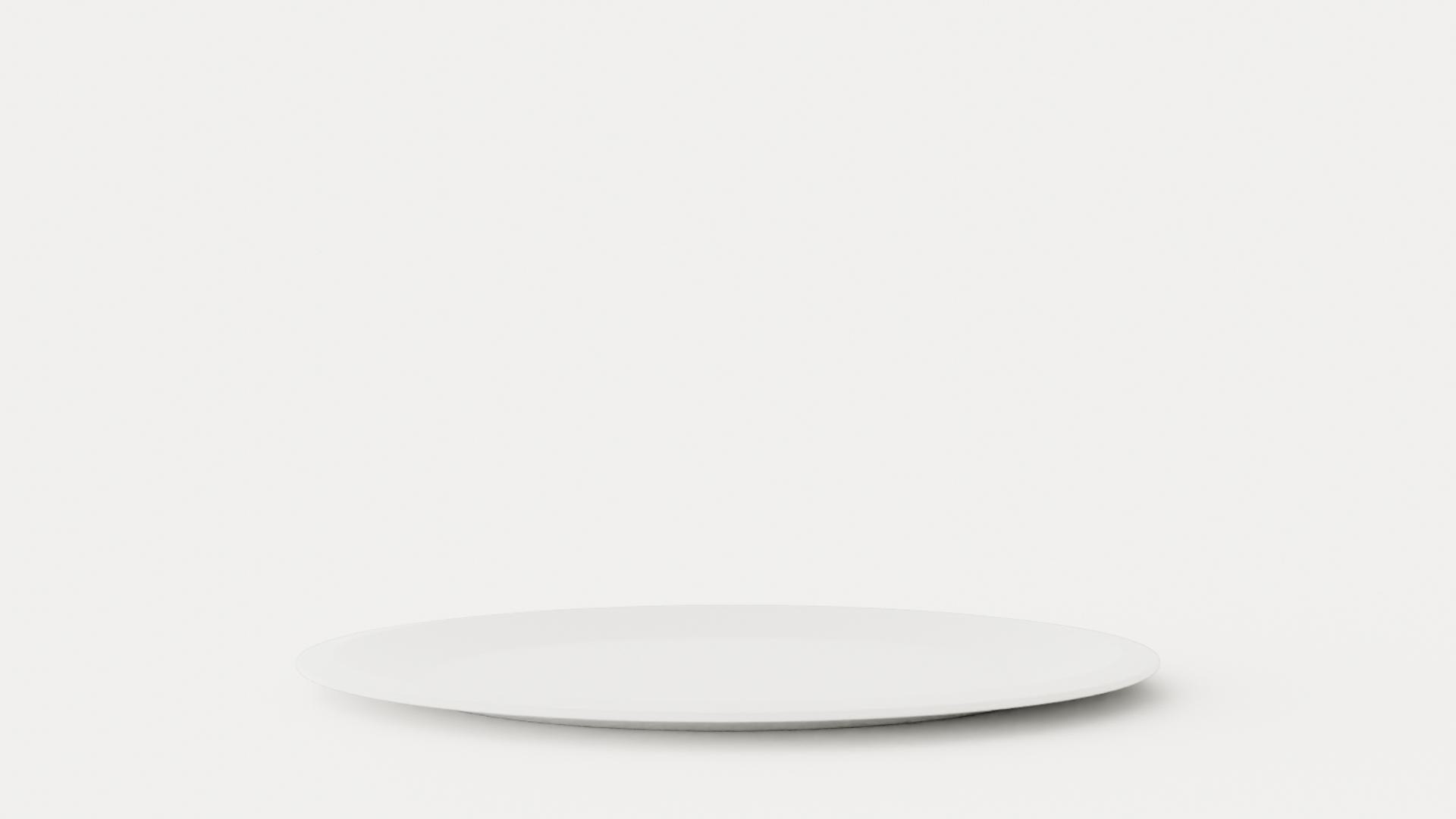 3D Raami Plate White Model - TurboSquid 2250523