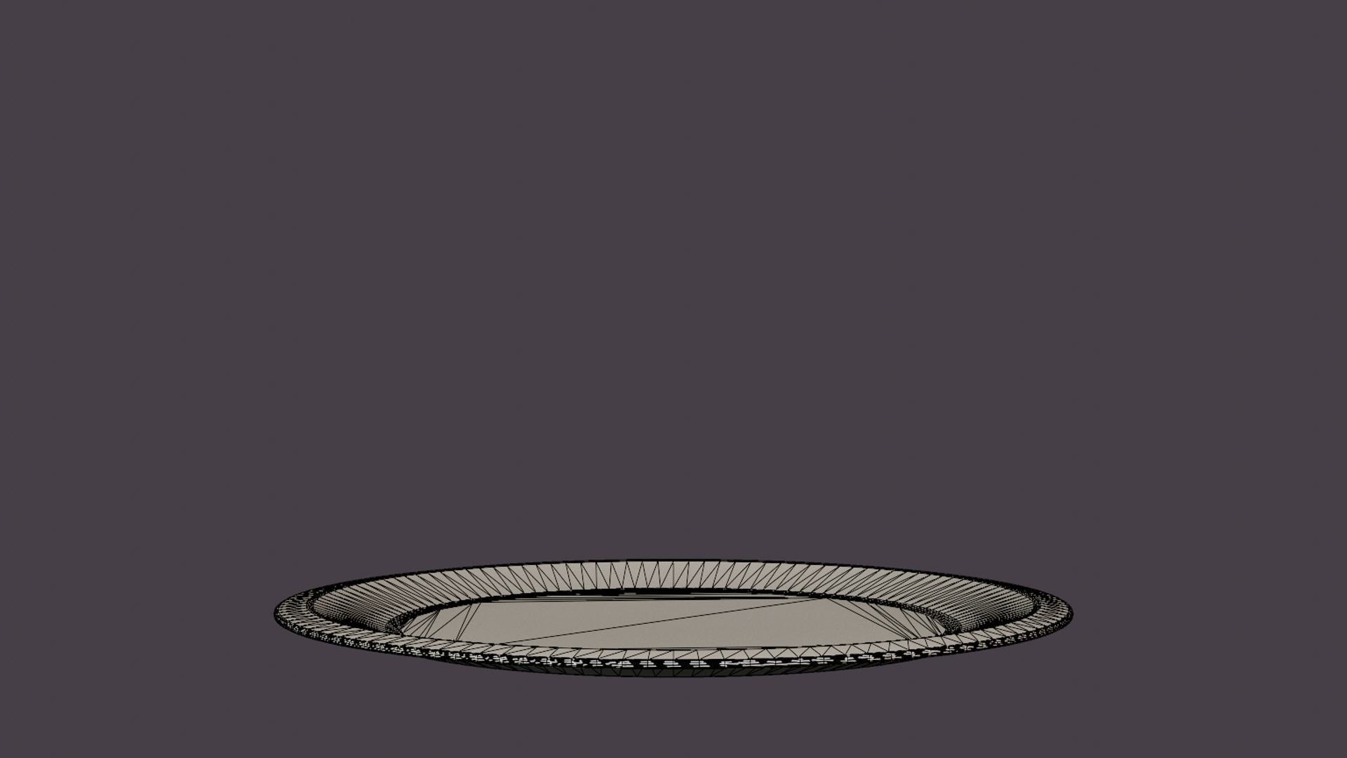 3D Raami Plate White Model - TurboSquid 2250523