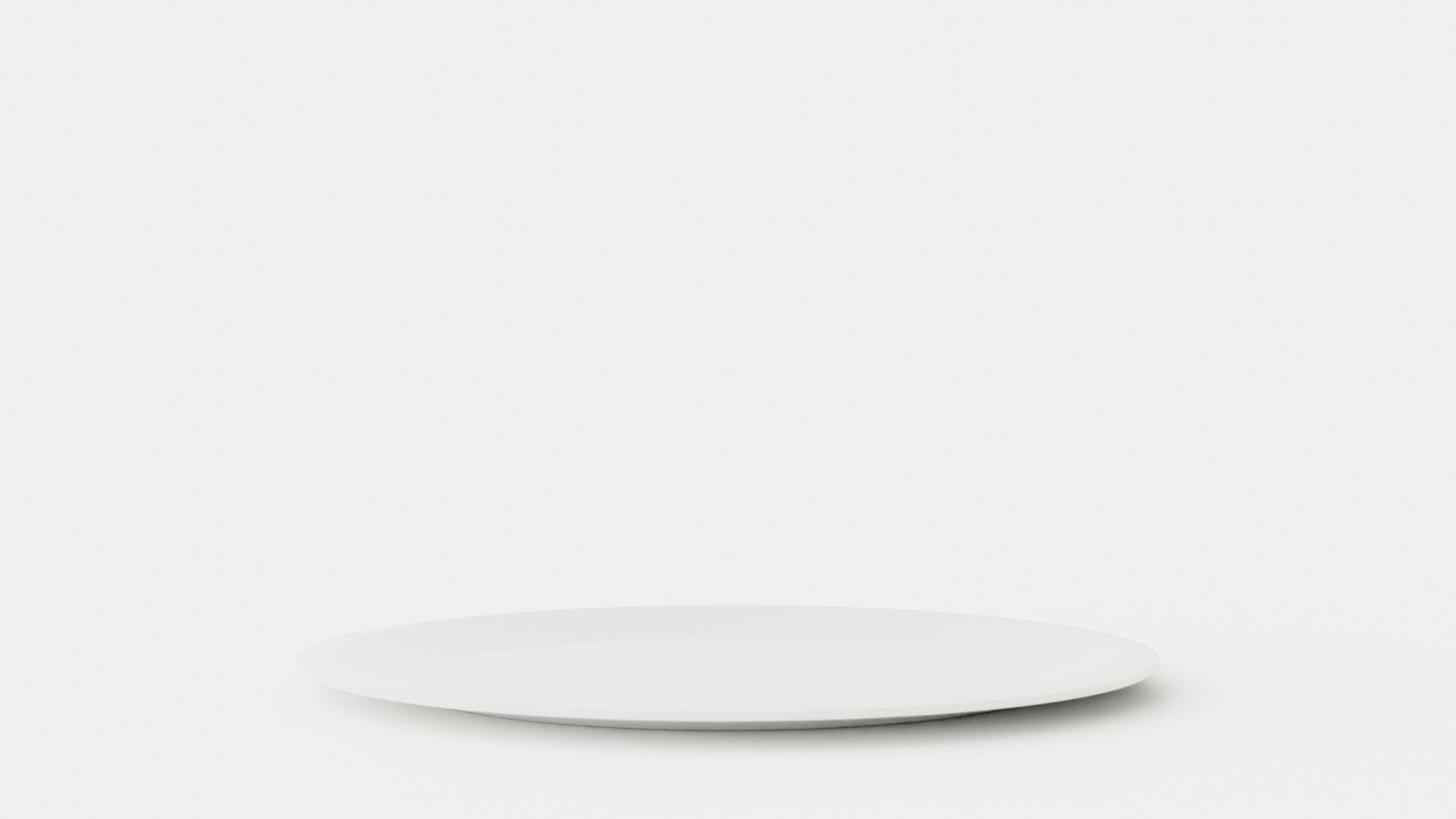 3D Raami Plate White Model - TurboSquid 2250523