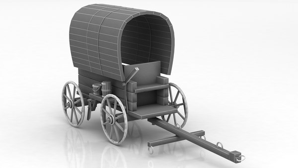 Covered Wagon Old 3D 모델 - TurboSquid 1953950