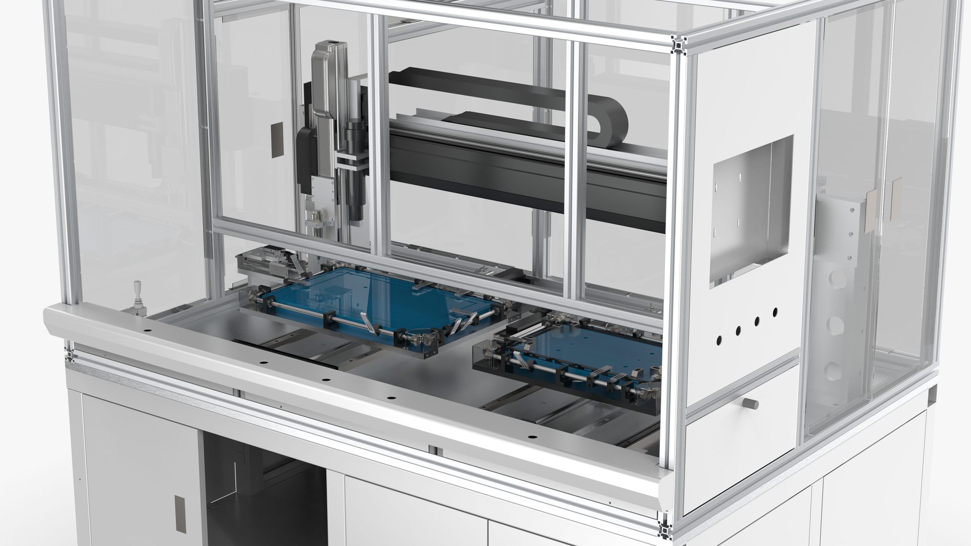 Automatic Frame Gluing Machine 3D Model - TurboSquid 2328089