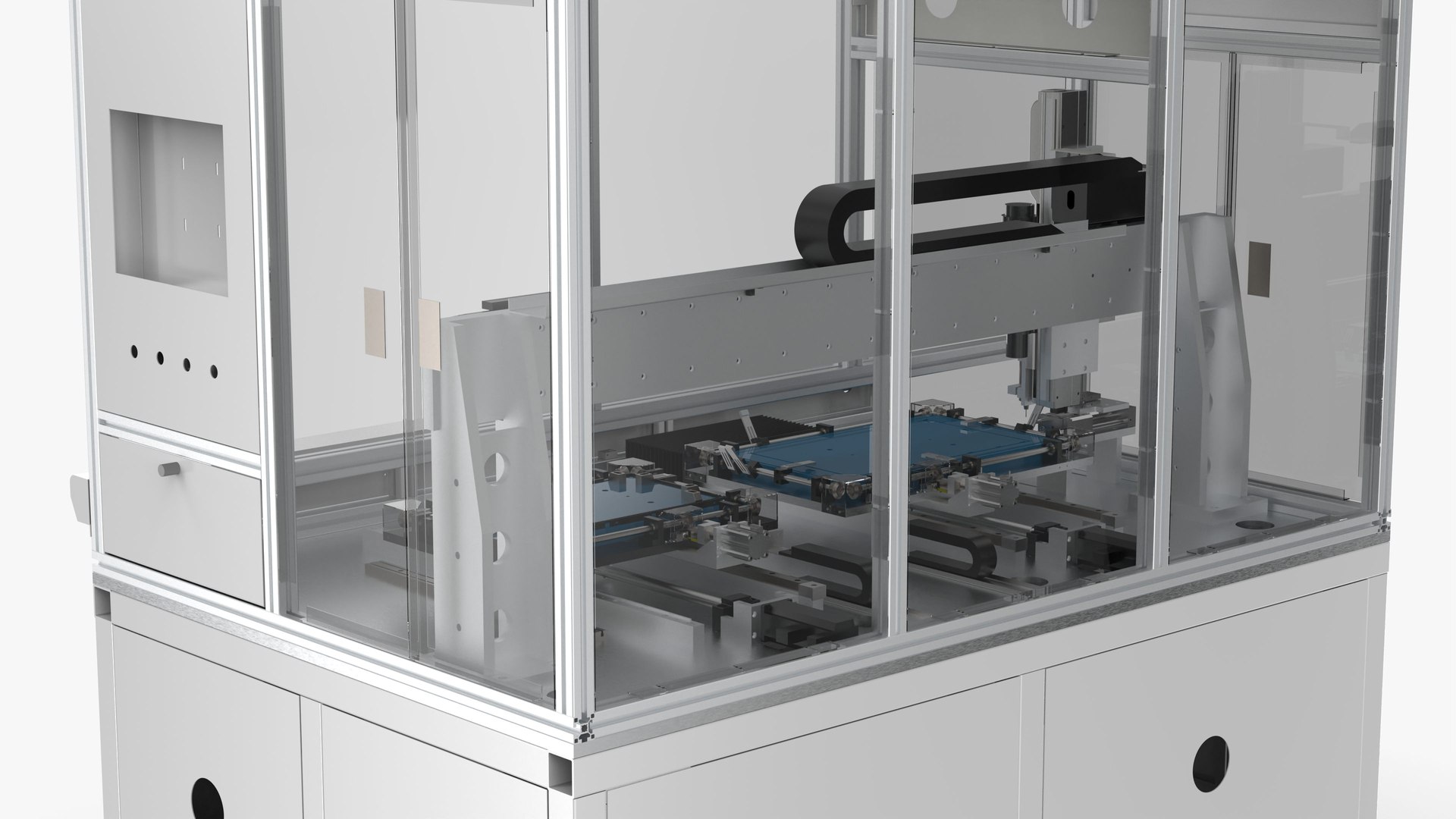 Automatic Frame Gluing Machine 3D Model - TurboSquid 2328089