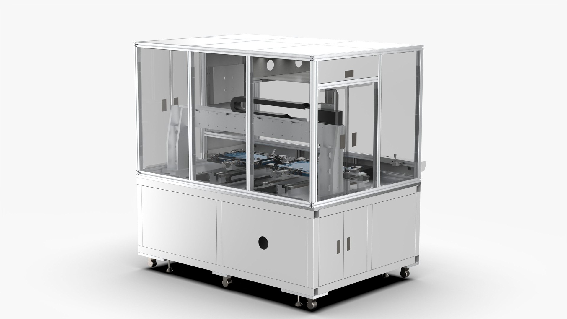 Automatic Frame Gluing Machine 3D Model - TurboSquid 2328089