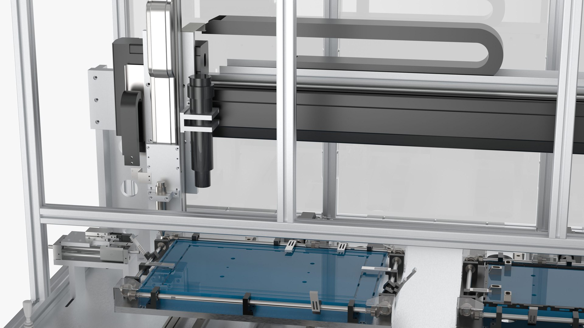 Automatic Frame Gluing Machine 3D Model - TurboSquid 2328089