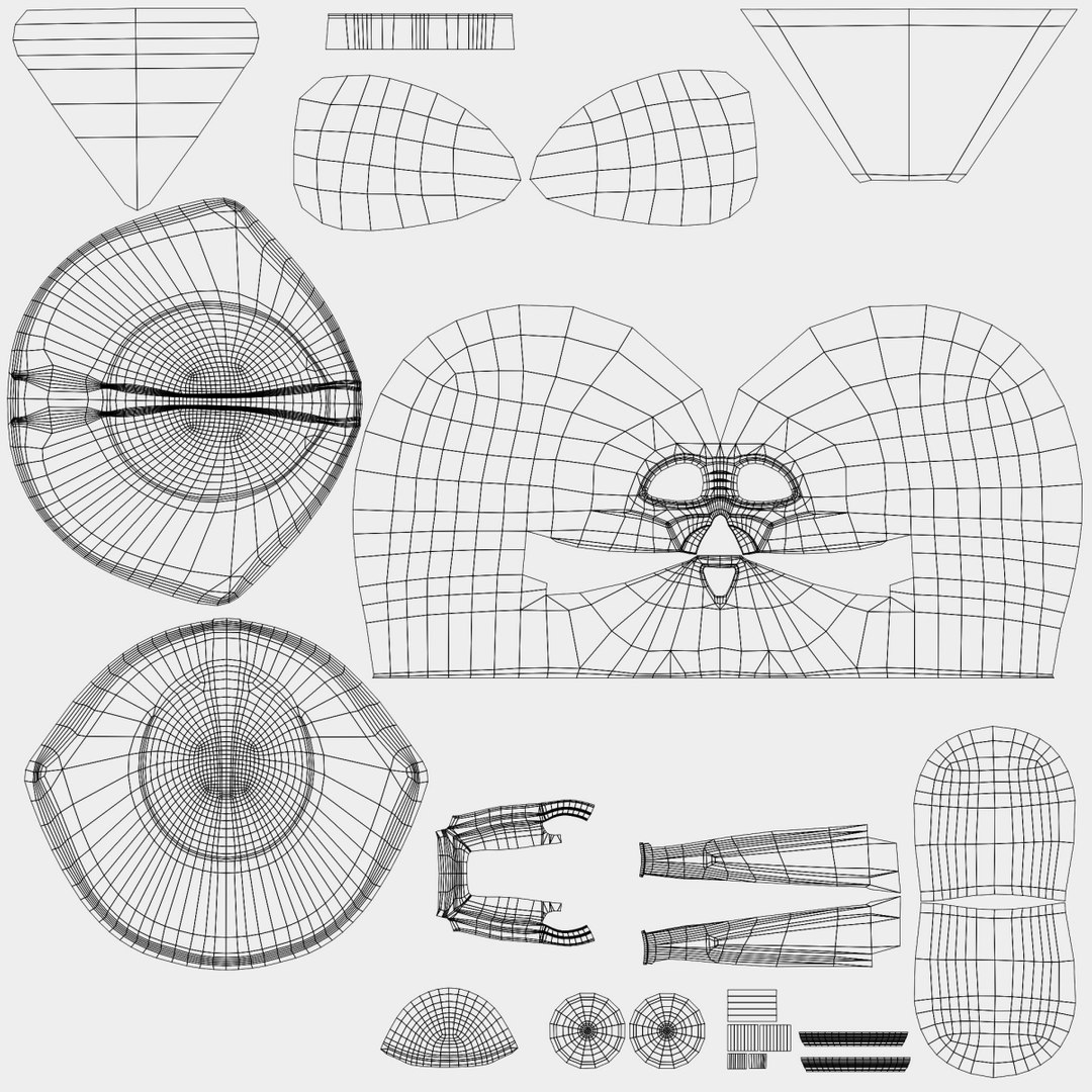 Darth Vader Helmet 3D Model - TurboSquid 2231195