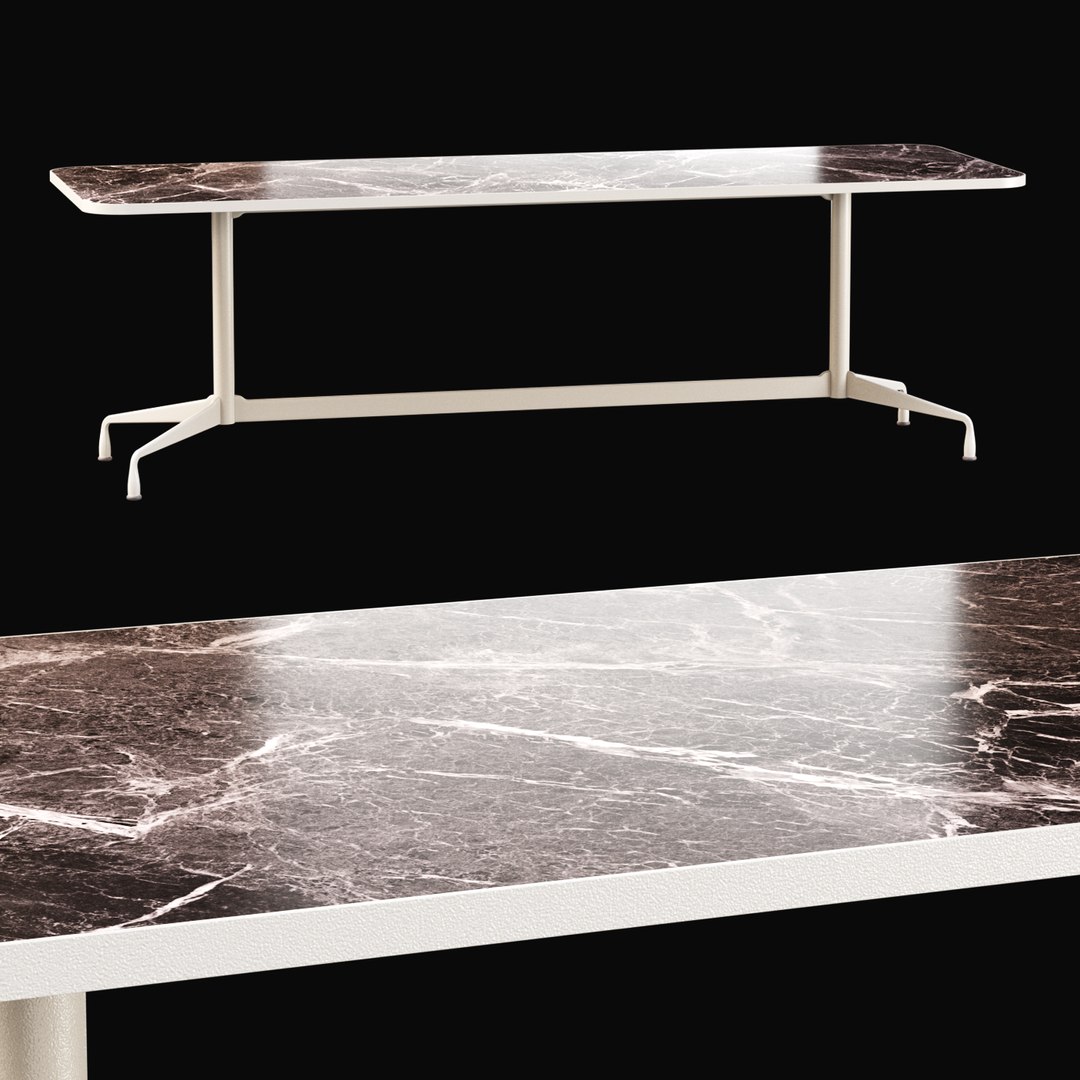 Fenix Restaurant Long Table R235 3D Model - TurboSquid 1822780