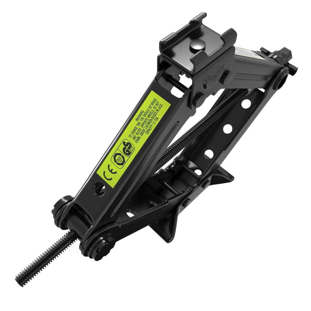 3D Model Scissor Jack 1 5t - TurboSquid 1639417