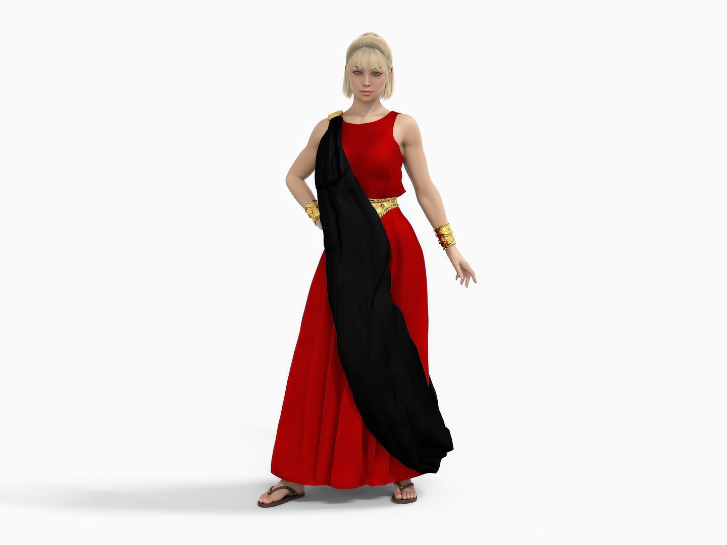 Roman Senate Dress Clothing Low-poly 3D Model 3D Model - TurboSquid 2366450