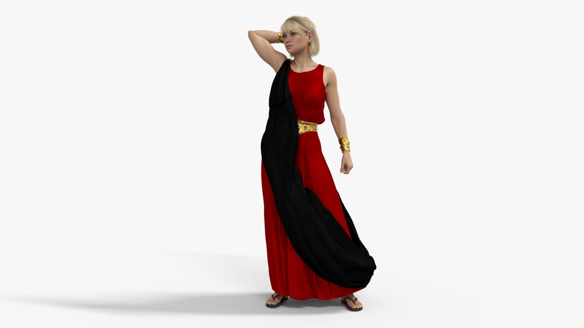 Roman Senate Dress Clothing Low-poly 3D Model 3D Model - TurboSquid 2366450