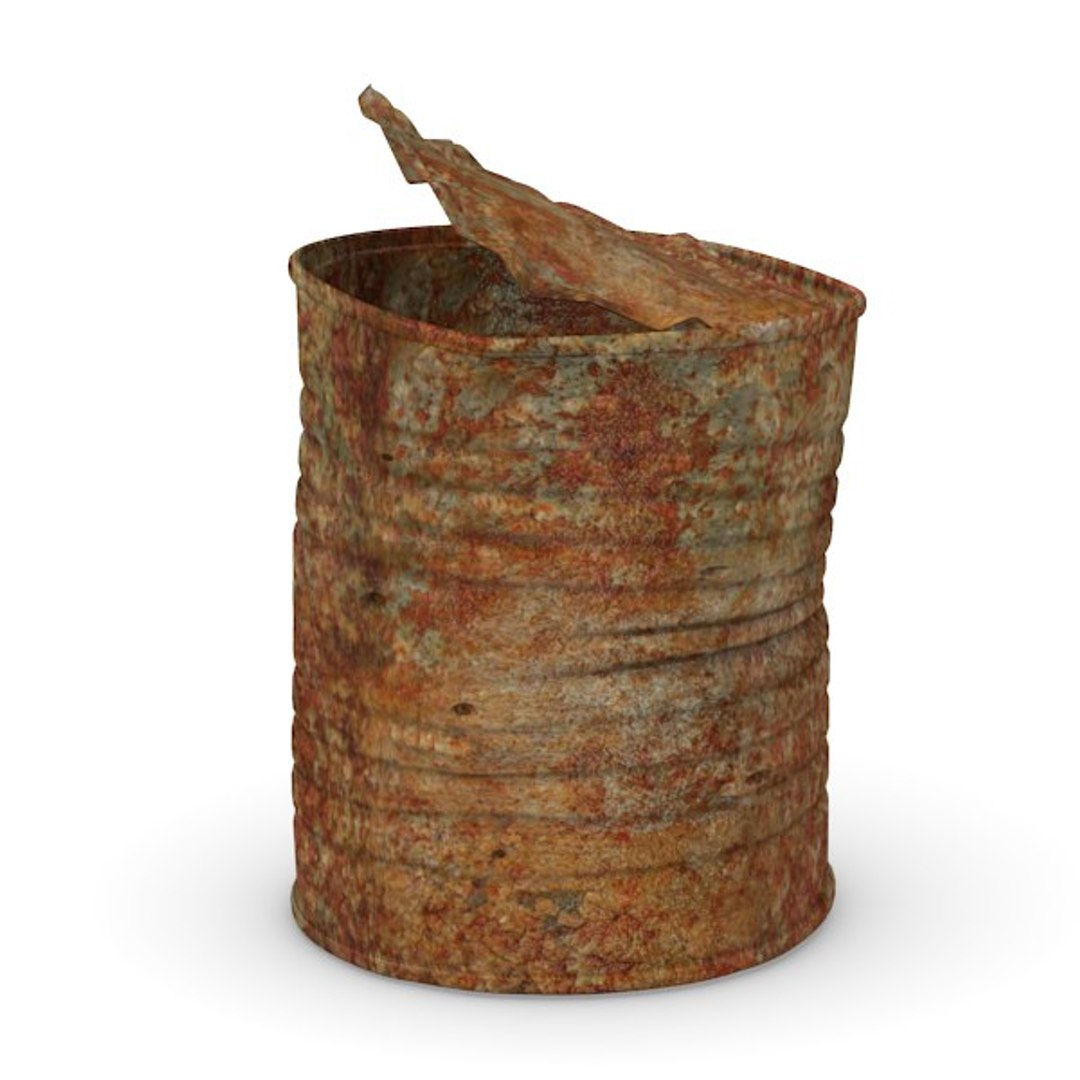 3d model rusty food