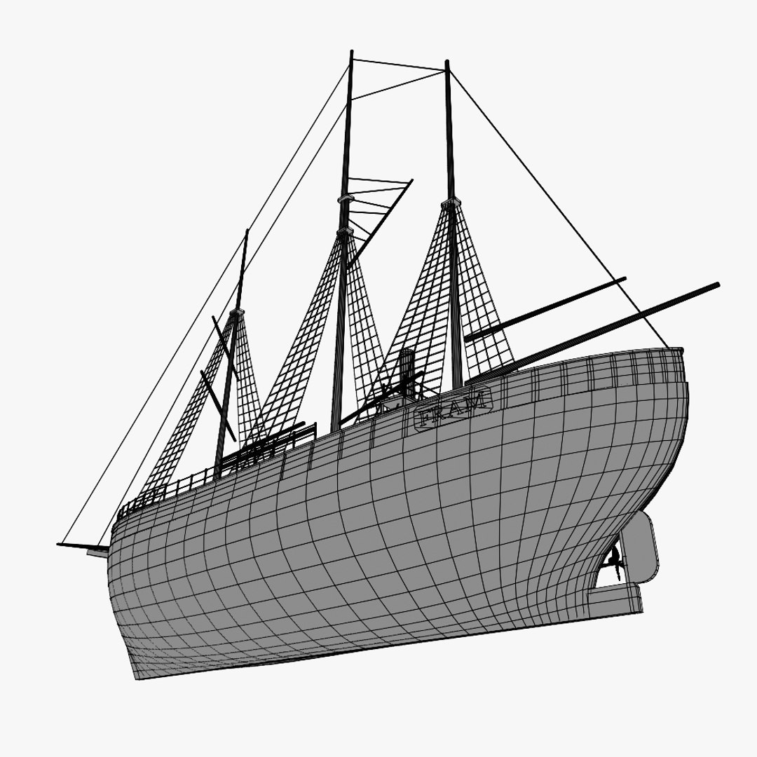 Fram Ship 3d Max