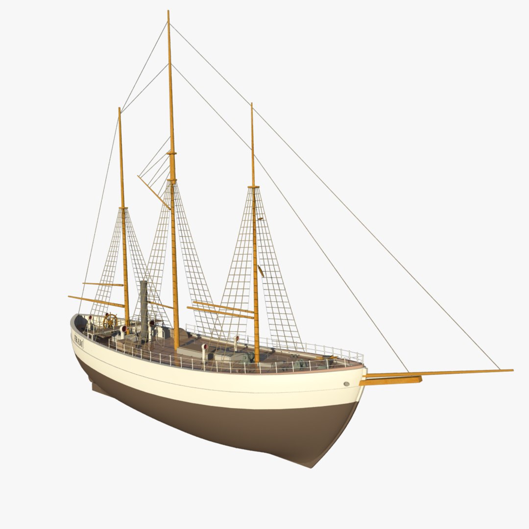 Fram Ship 3d Max
