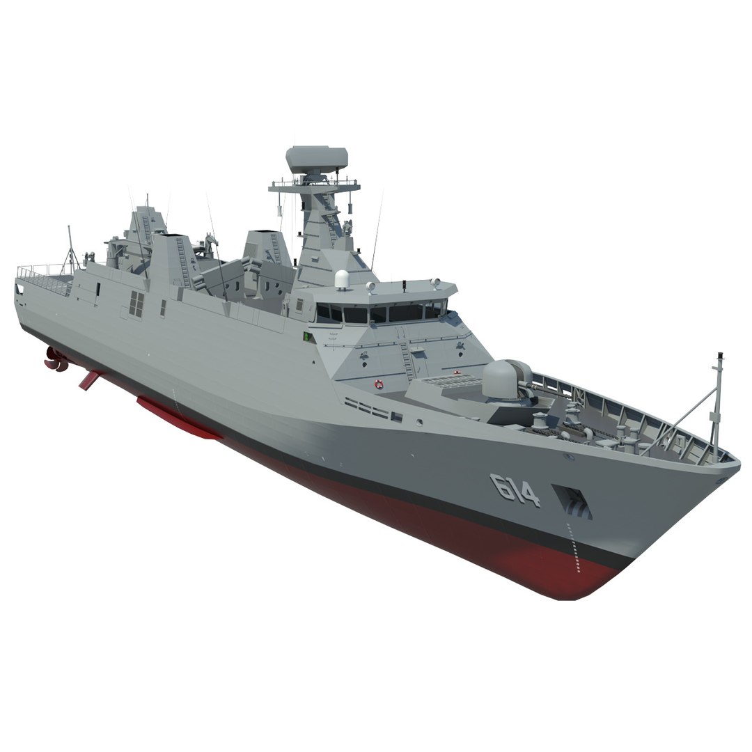 Frigate Sigma Class 3d Max