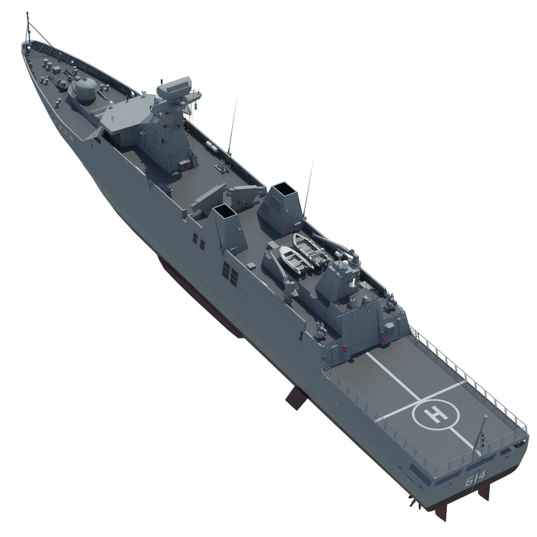 Frigate Sigma Class 3d Max