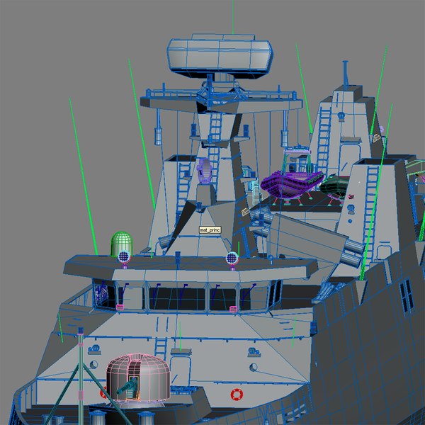 frigate sigma class 3d max