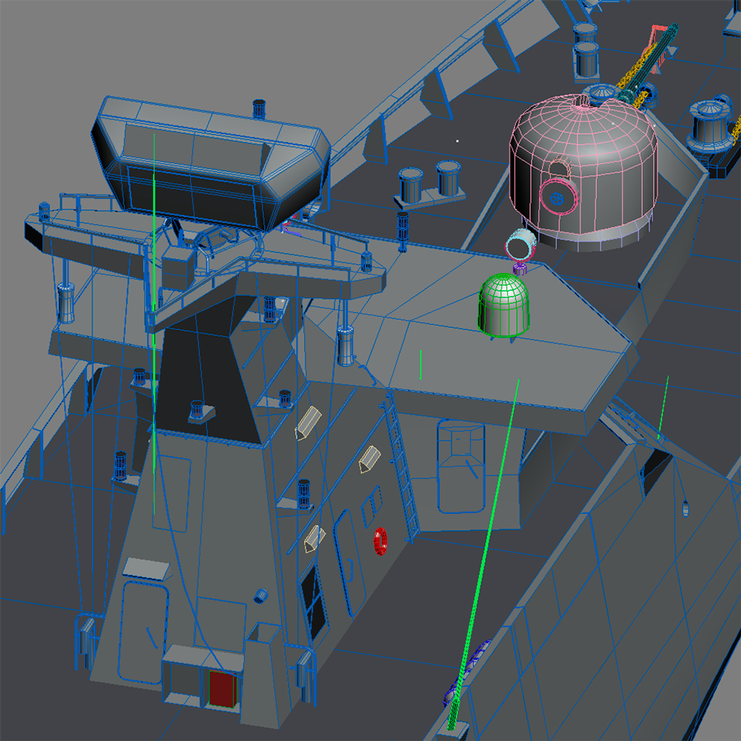 frigate sigma class 3d max