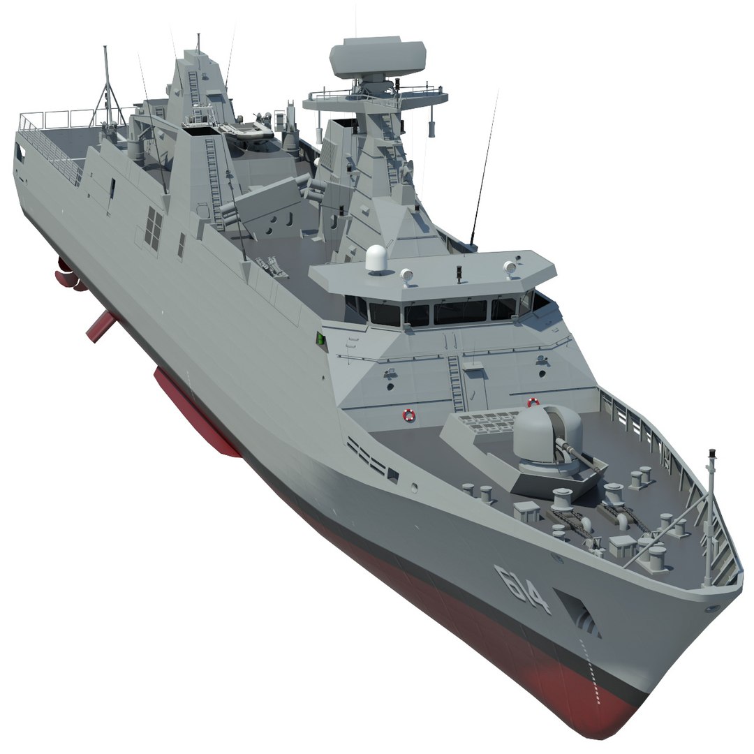 Frigate Sigma Class 3d Max