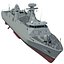 Frigate Sigma Class 3d Max