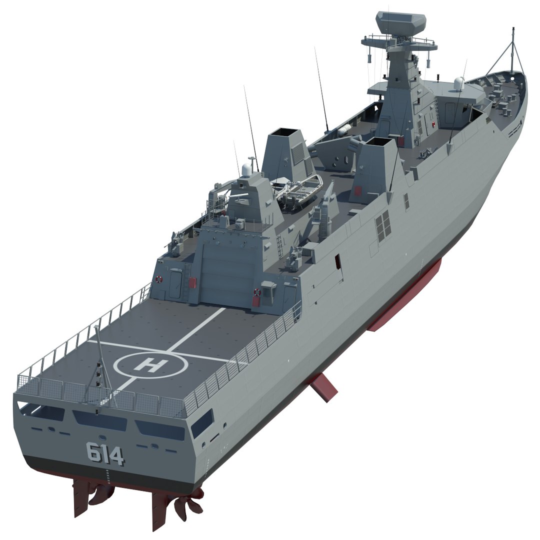 Frigate Sigma Class 3d Max