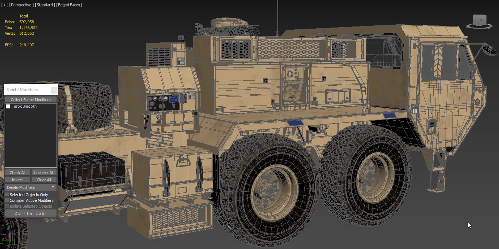 3D Model M983 HEMTT Patriot Tractor Truck - TurboSquid 2116779