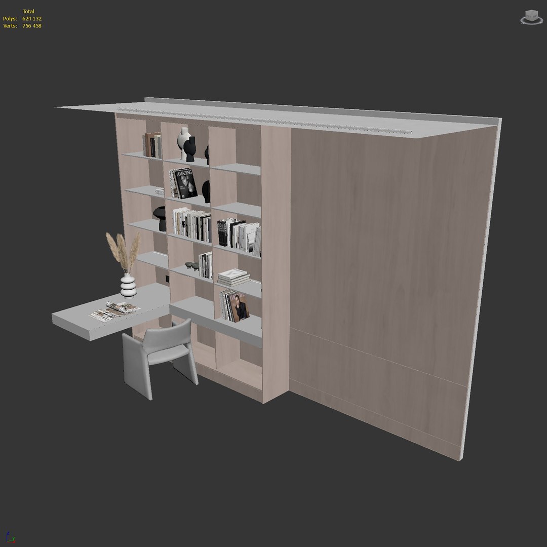3D Workplace Set 02 - TurboSquid 2065171