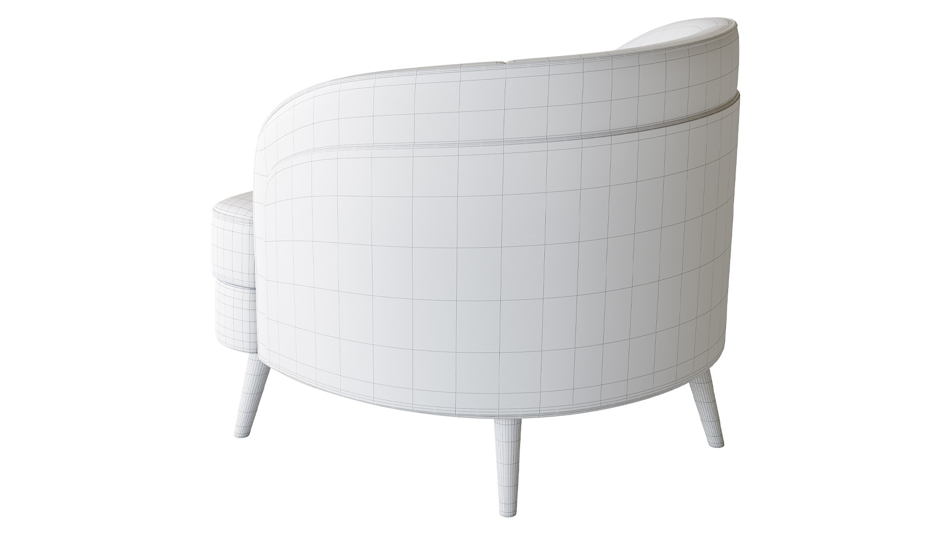 3D FH-7272 Boston Arm Chairs Pair Model - TurboSquid 2192154