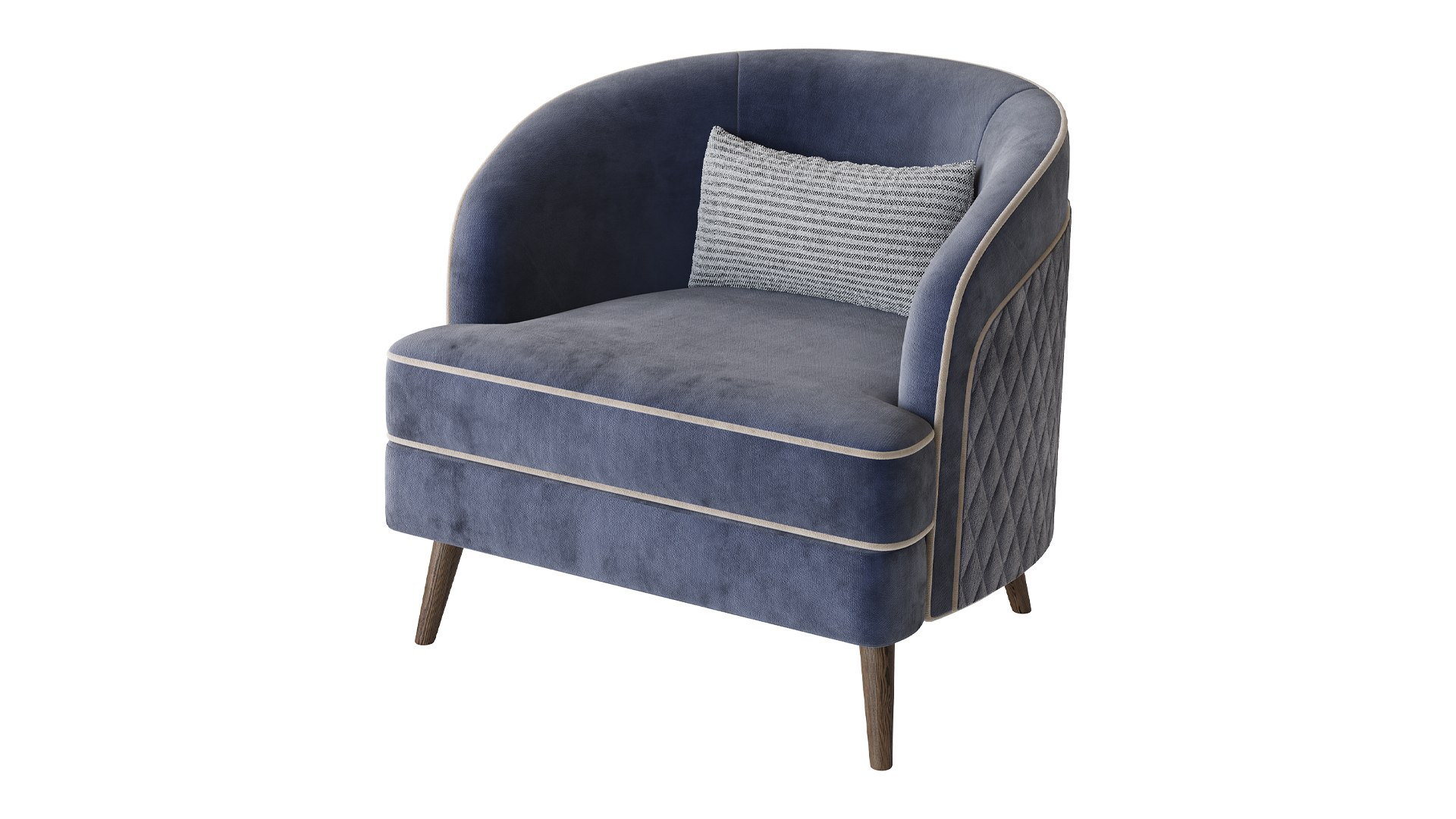 3D FH-7272 Boston Arm Chairs Pair Model - TurboSquid 2192154