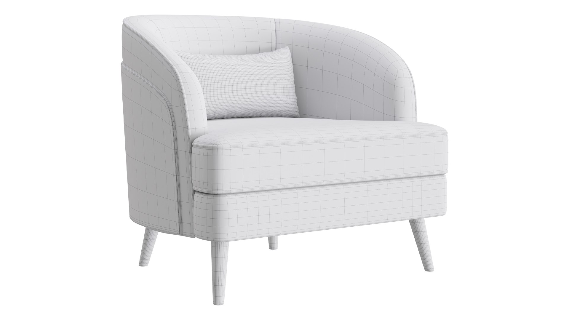 3D FH-7272 Boston Arm Chairs Pair Model - TurboSquid 2192154