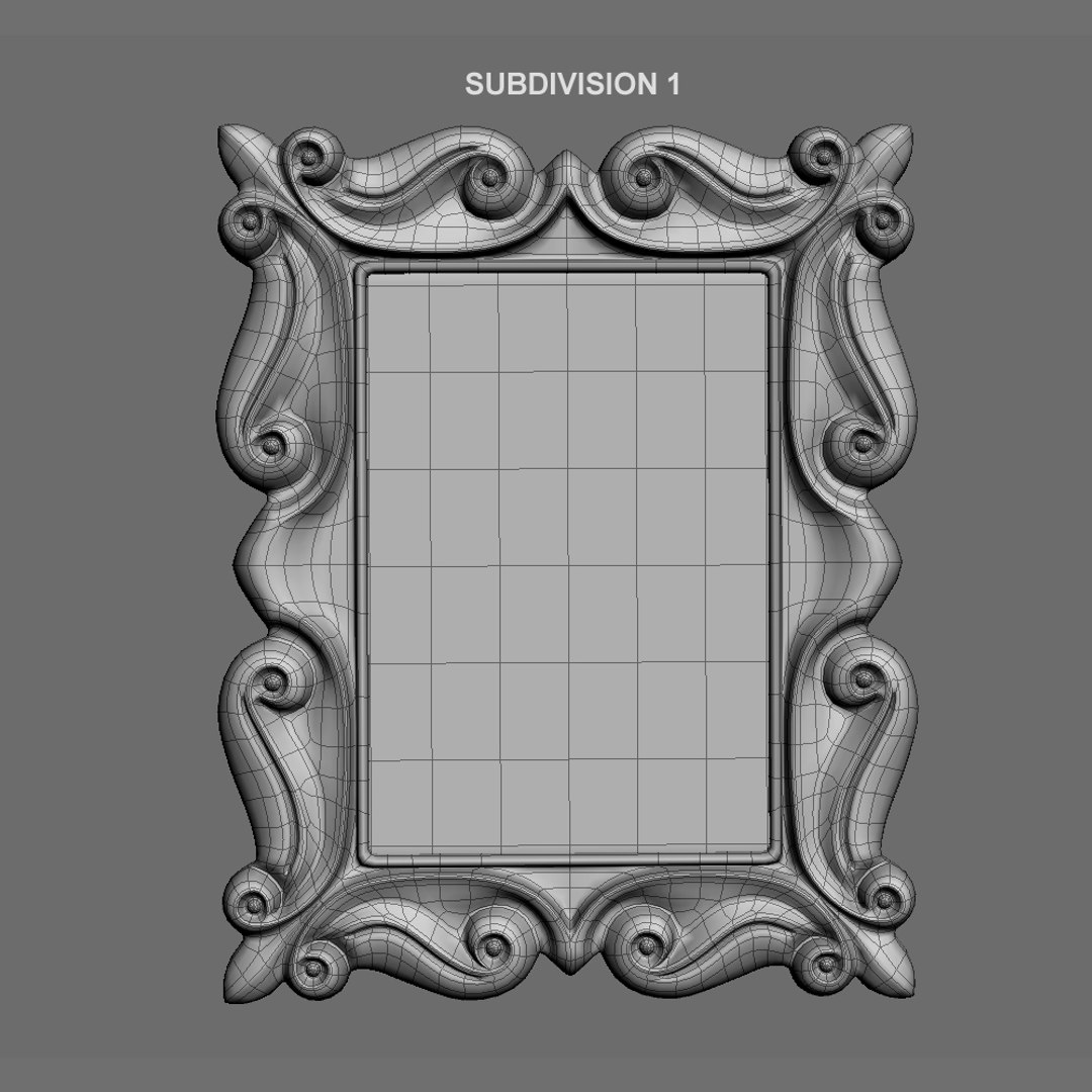 3d Max Photo Frame