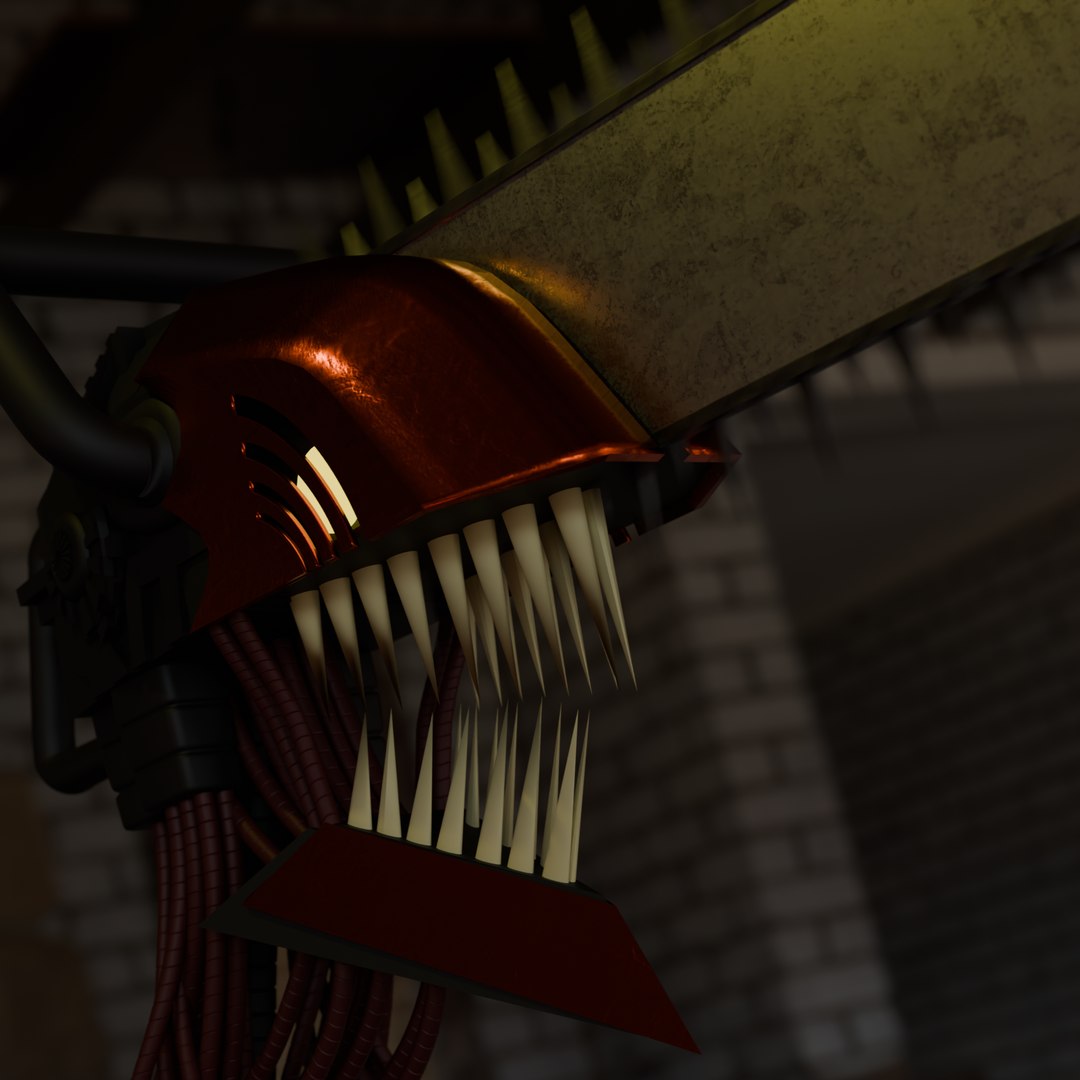 3D Chainsaw Man Head 3d Model - TurboSquid 2321081