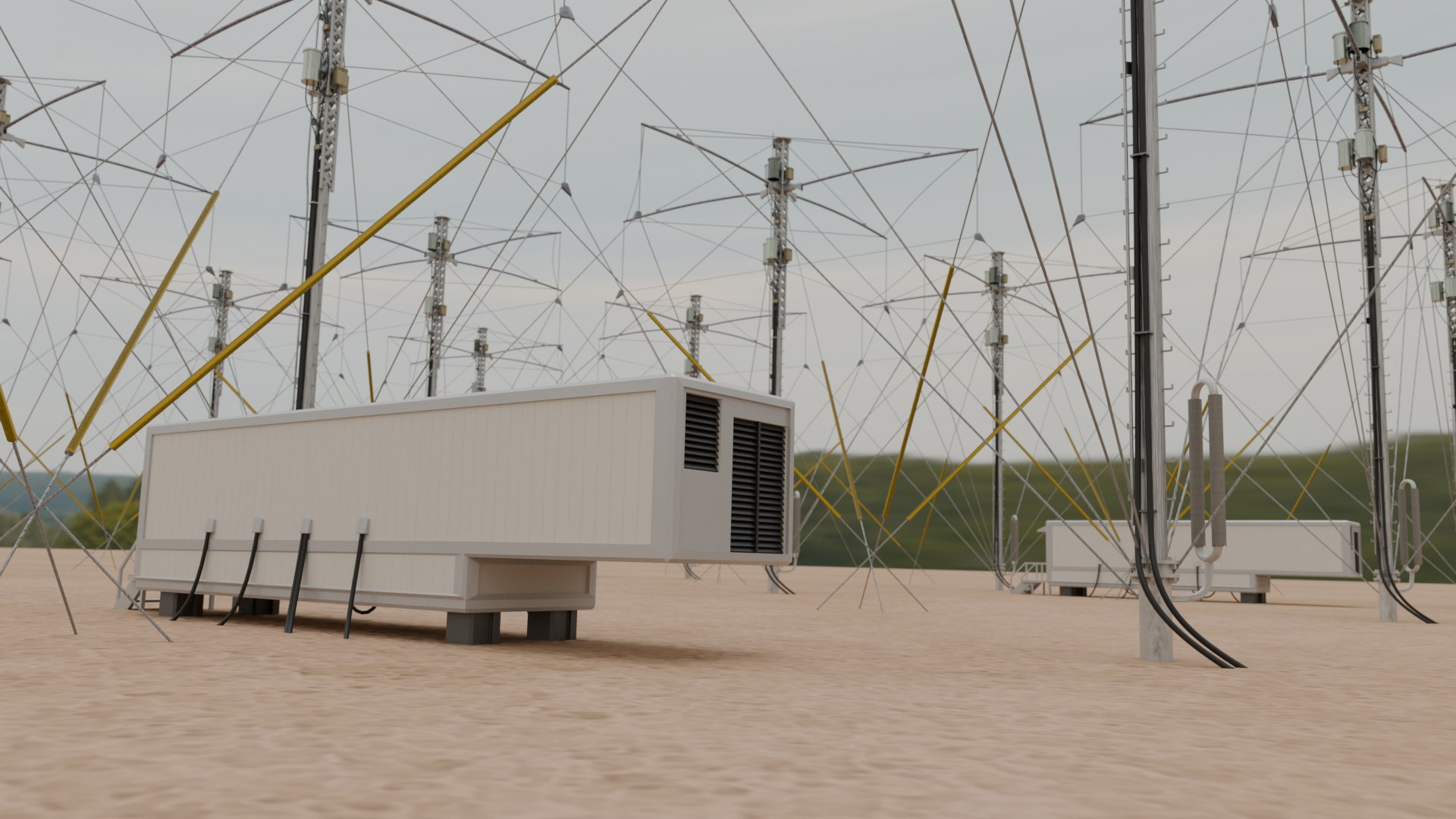 HAARP Array Model - TurboSquid 2347704