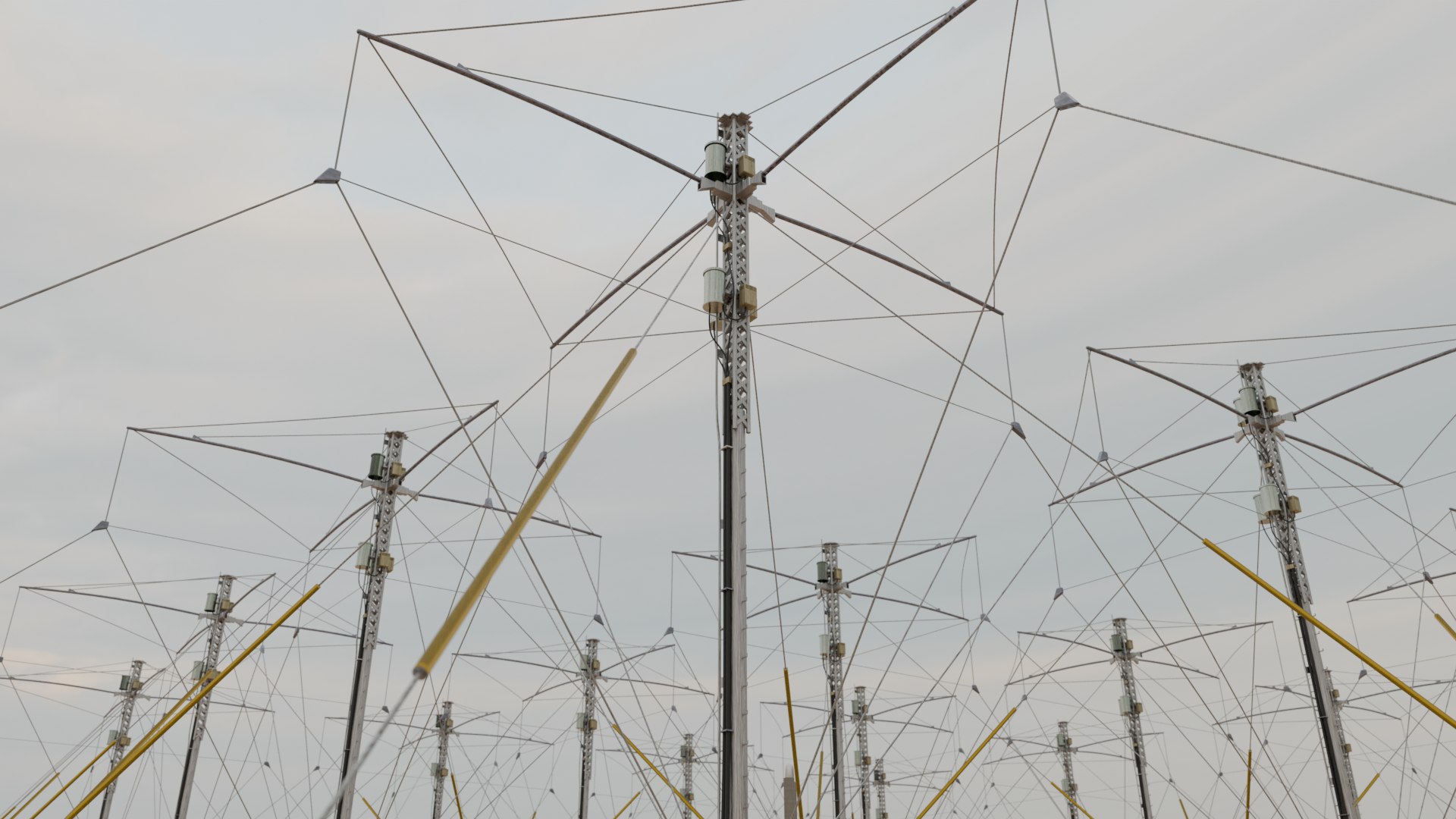 HAARP Array Model - TurboSquid 2347704