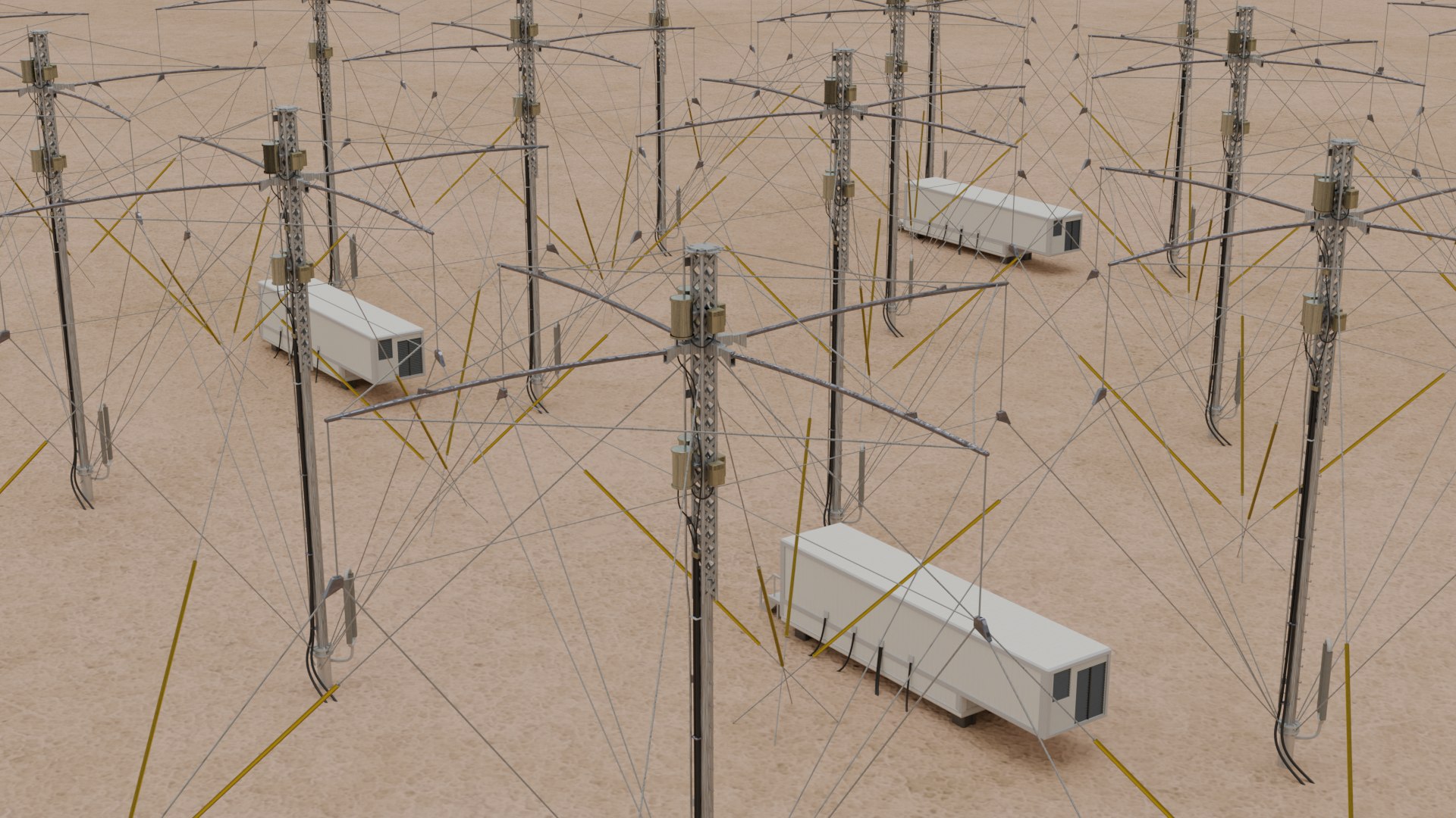 HAARP Array Model - TurboSquid 2347704