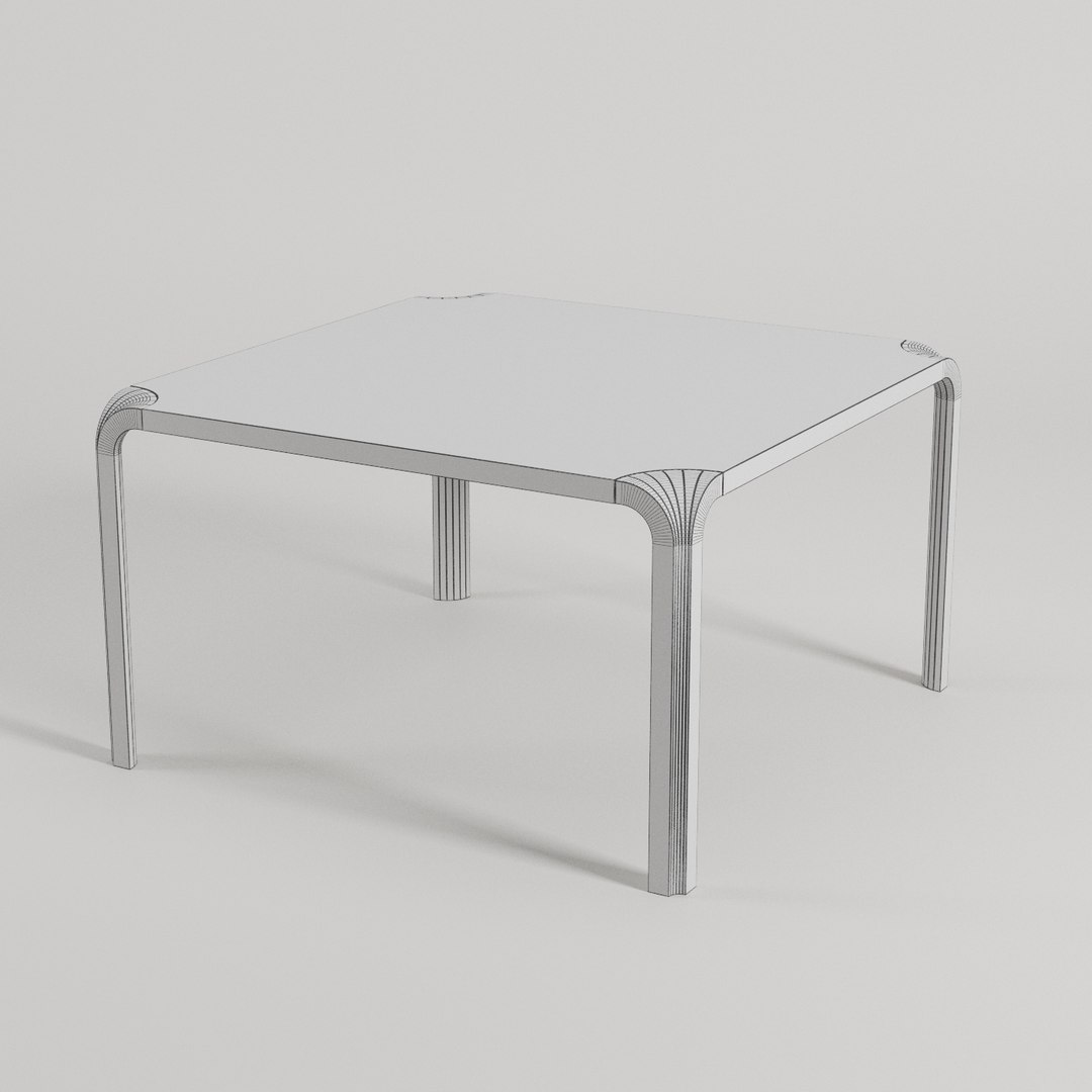 3d Model Artek Table Mx800