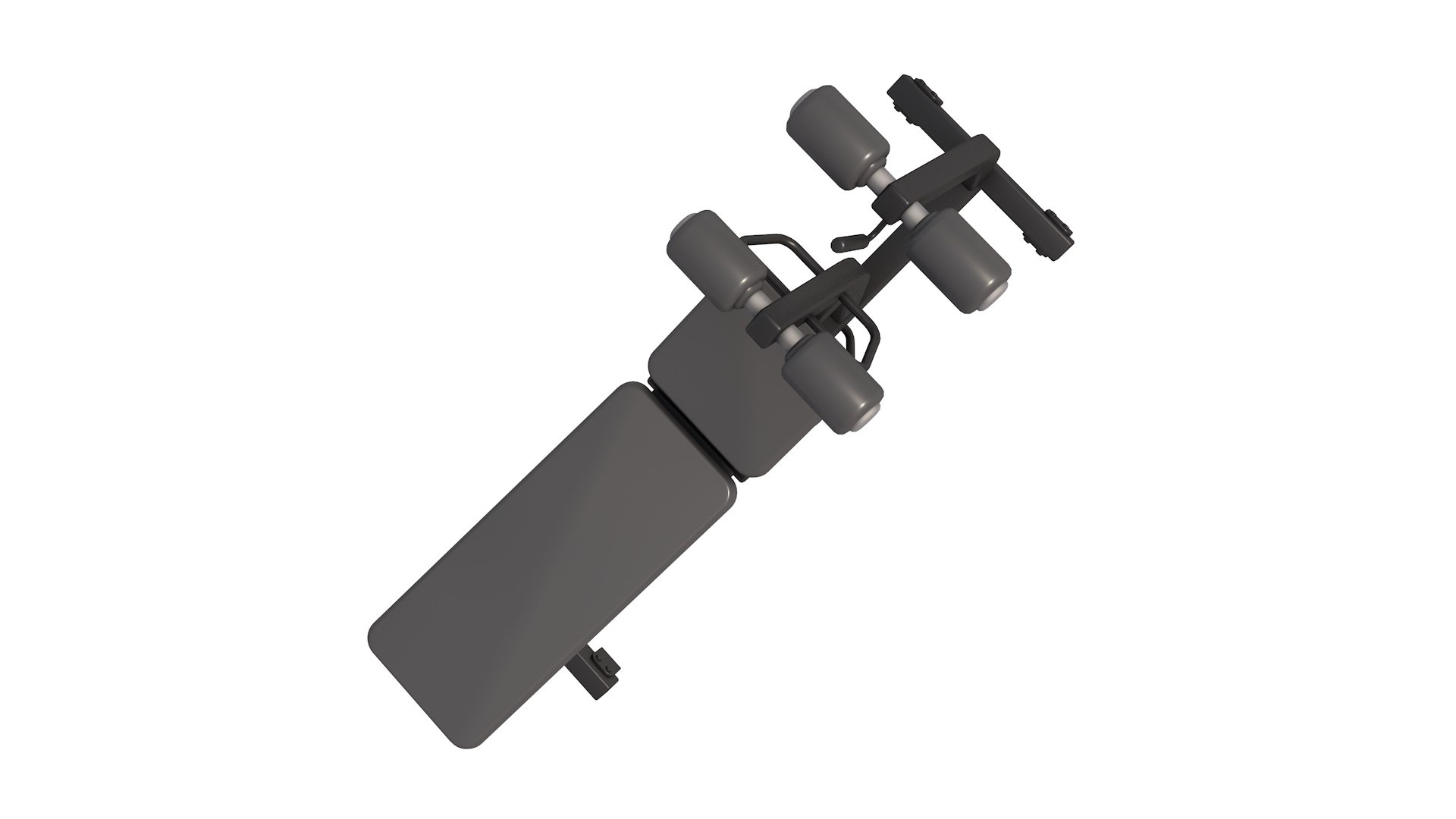 Technogym Ab Crunch Pure 3D Model - TurboSquid 2293614