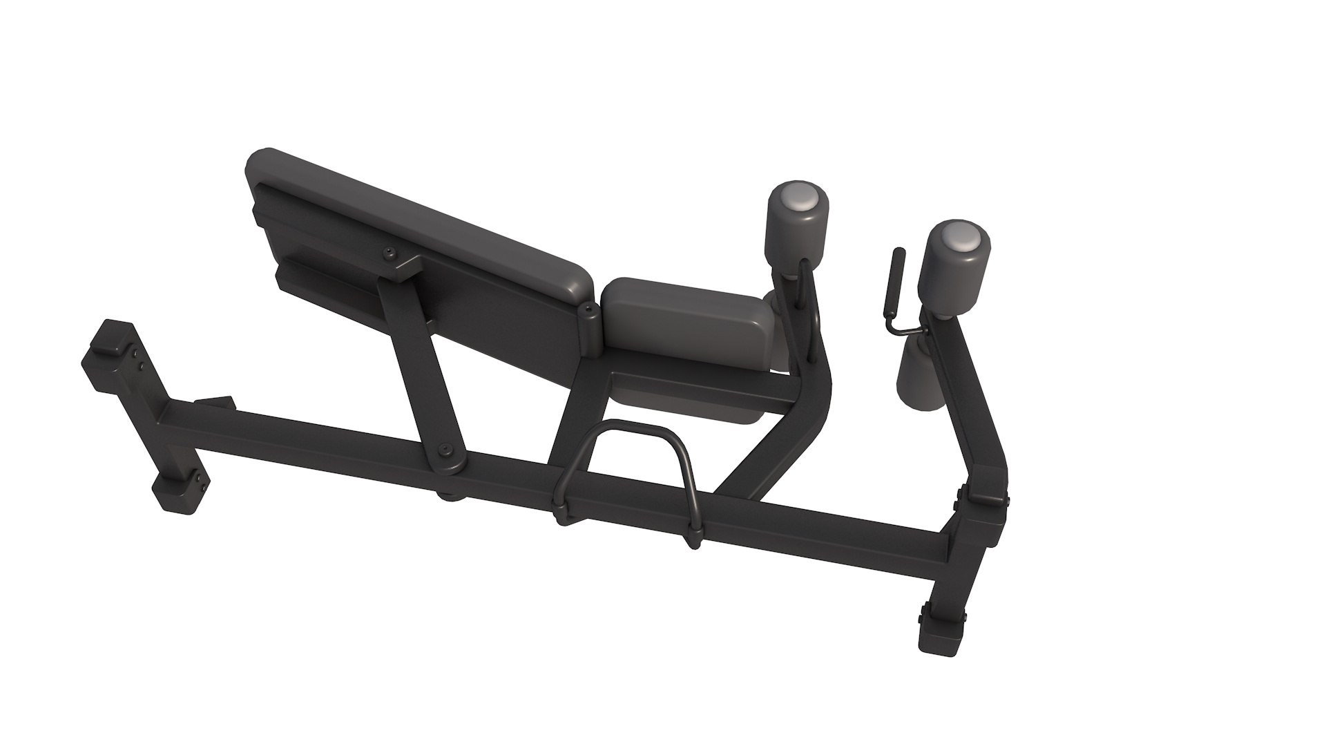 Technogym Ab Crunch Pure 3D Model - TurboSquid 2293614