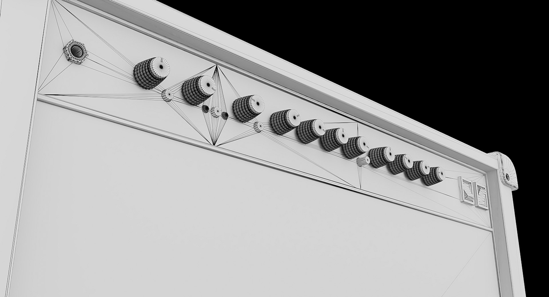 Guitar amplifier amps 3D - TurboSquid 1325552