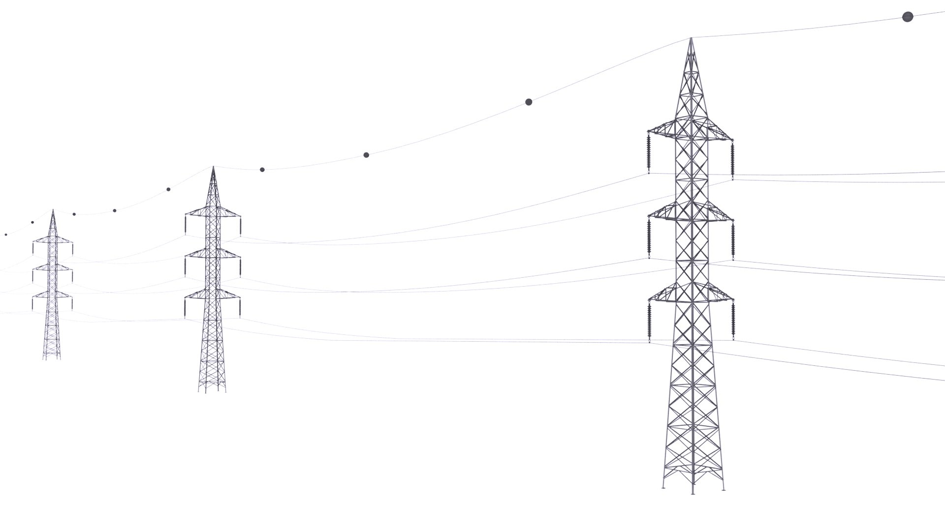3D Electric Power Tower Model - TurboSquid 2275858