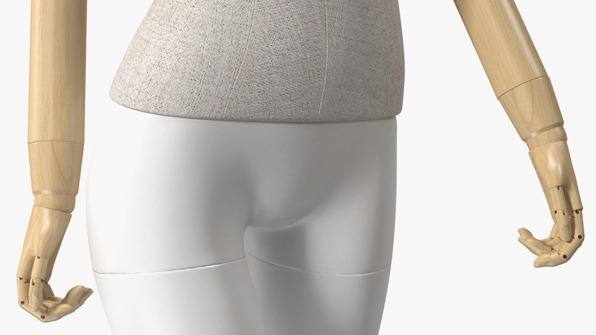 3D Model Flexible Female Mannequin Walking Pose - TurboSquid 1845131